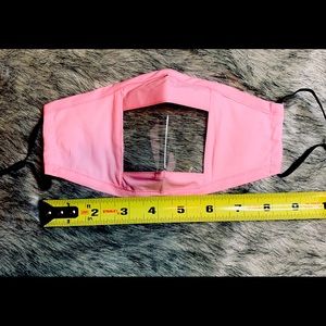 Accessories | Light Grey Clear Window Face Mask For Lip Reading | Poshmark